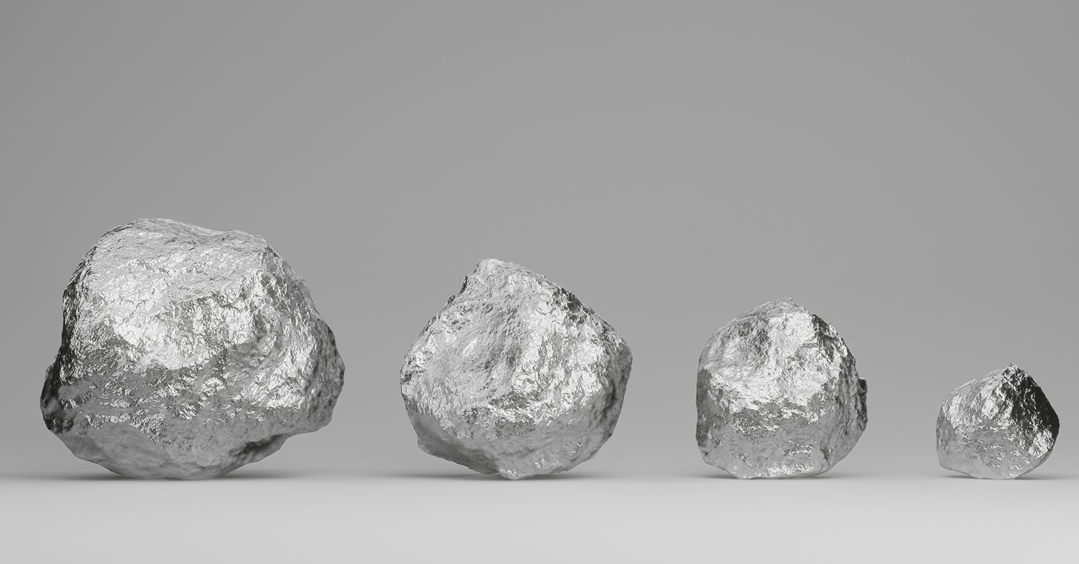 Pure Silver Ore
